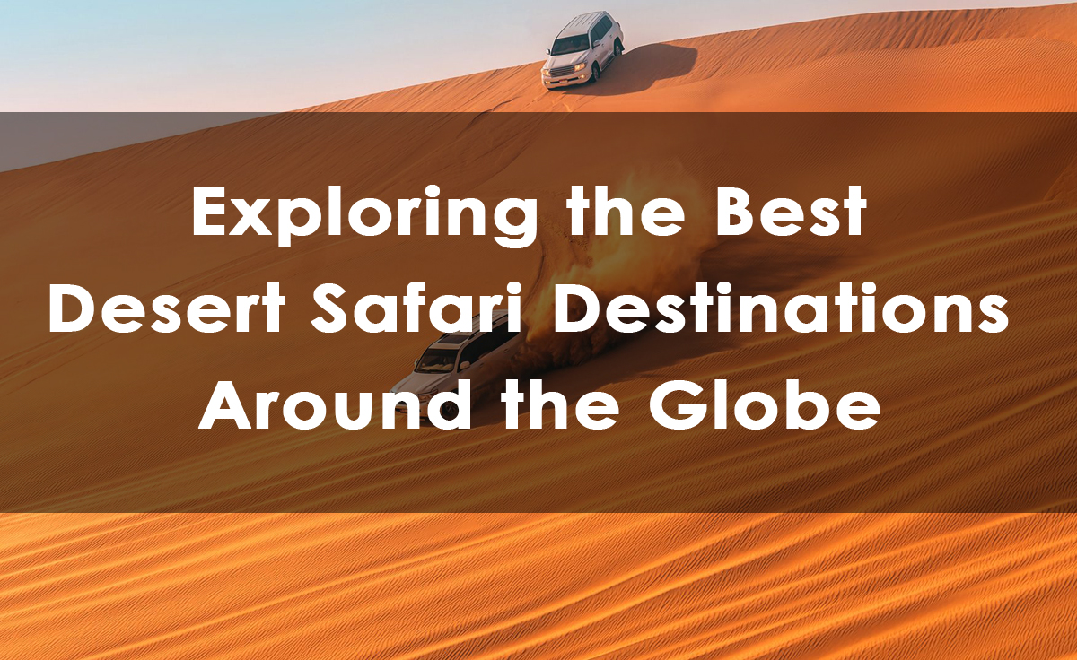 Discover Wonders of the Best Desert Safari in the Globe